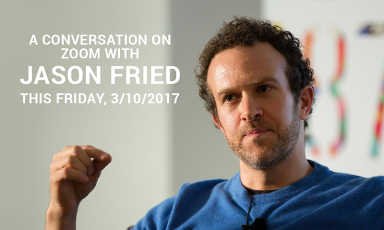 MS SDM | A conversation with Jason Fried this Friday, 3/10/2017 - MS ...