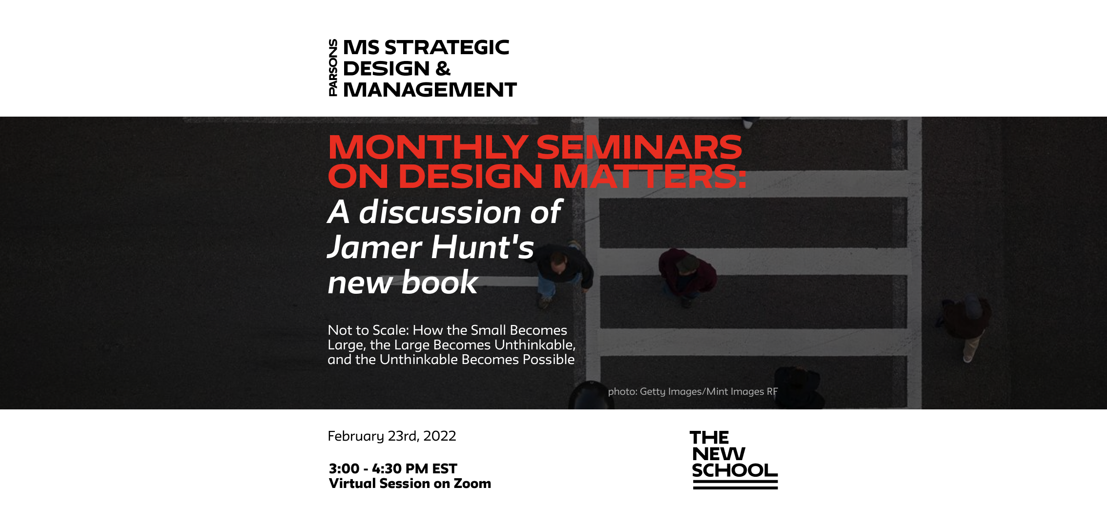 MS SDM | Monthly Workshops on Design Matters: Jamer Hunt - MS Strategic ...